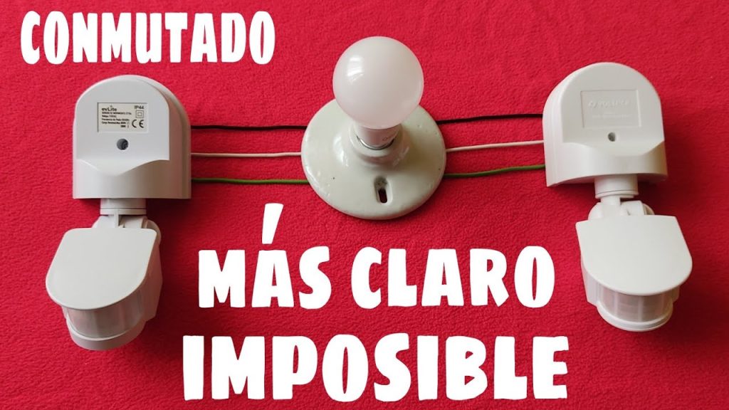 Aprende todo sobre el esquema interruptor sensor movimiento conmutado ...
